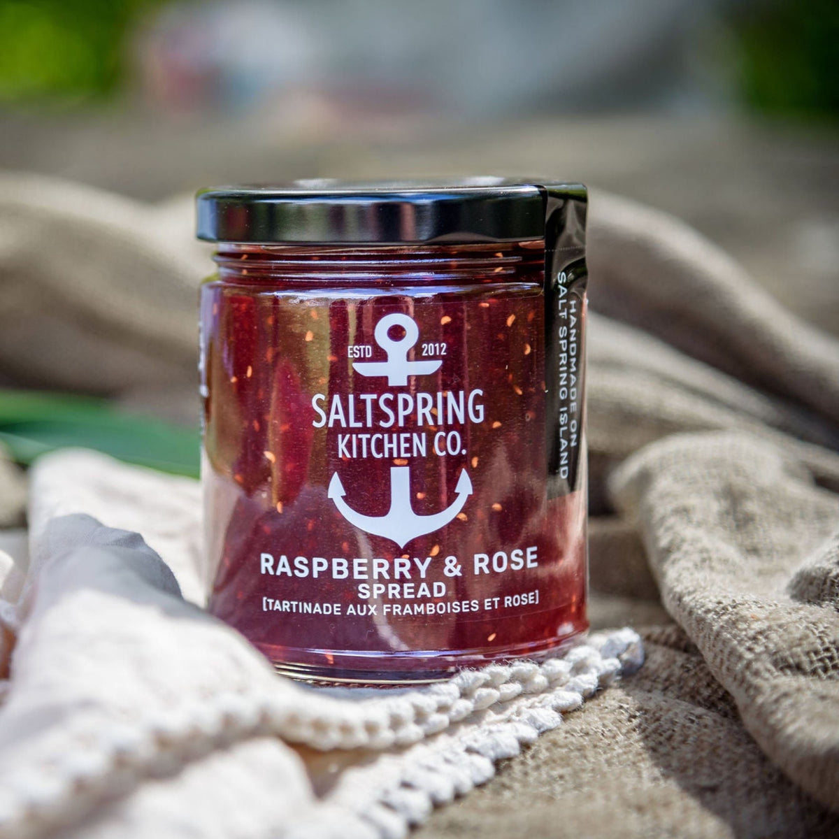 Raspberry & Rose Spread – SaltSpring Kitchen Co.