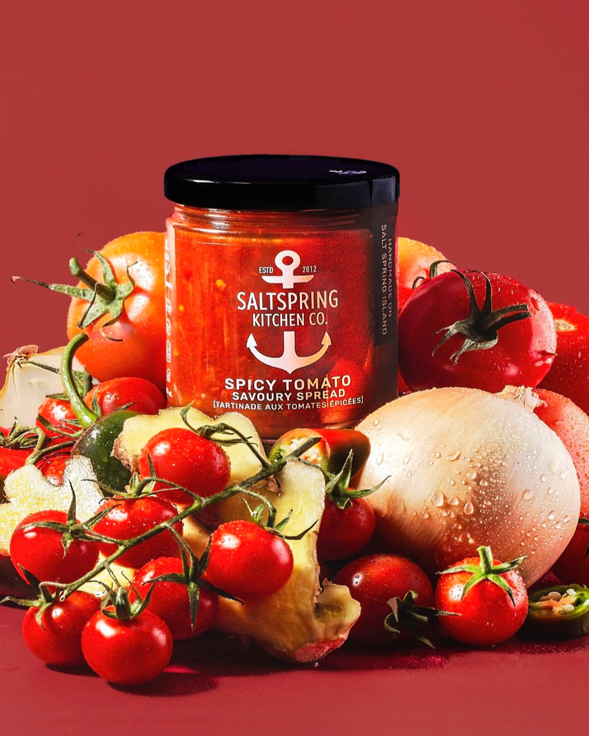 Spicy Tomato Savoury Spread – SaltSpring Kitchen Co.
